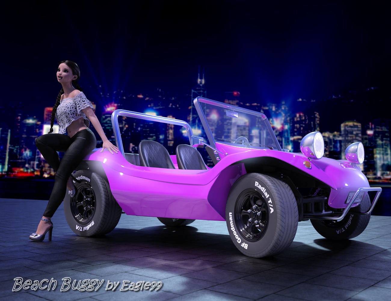 Beach Buggy | Daz 3D
