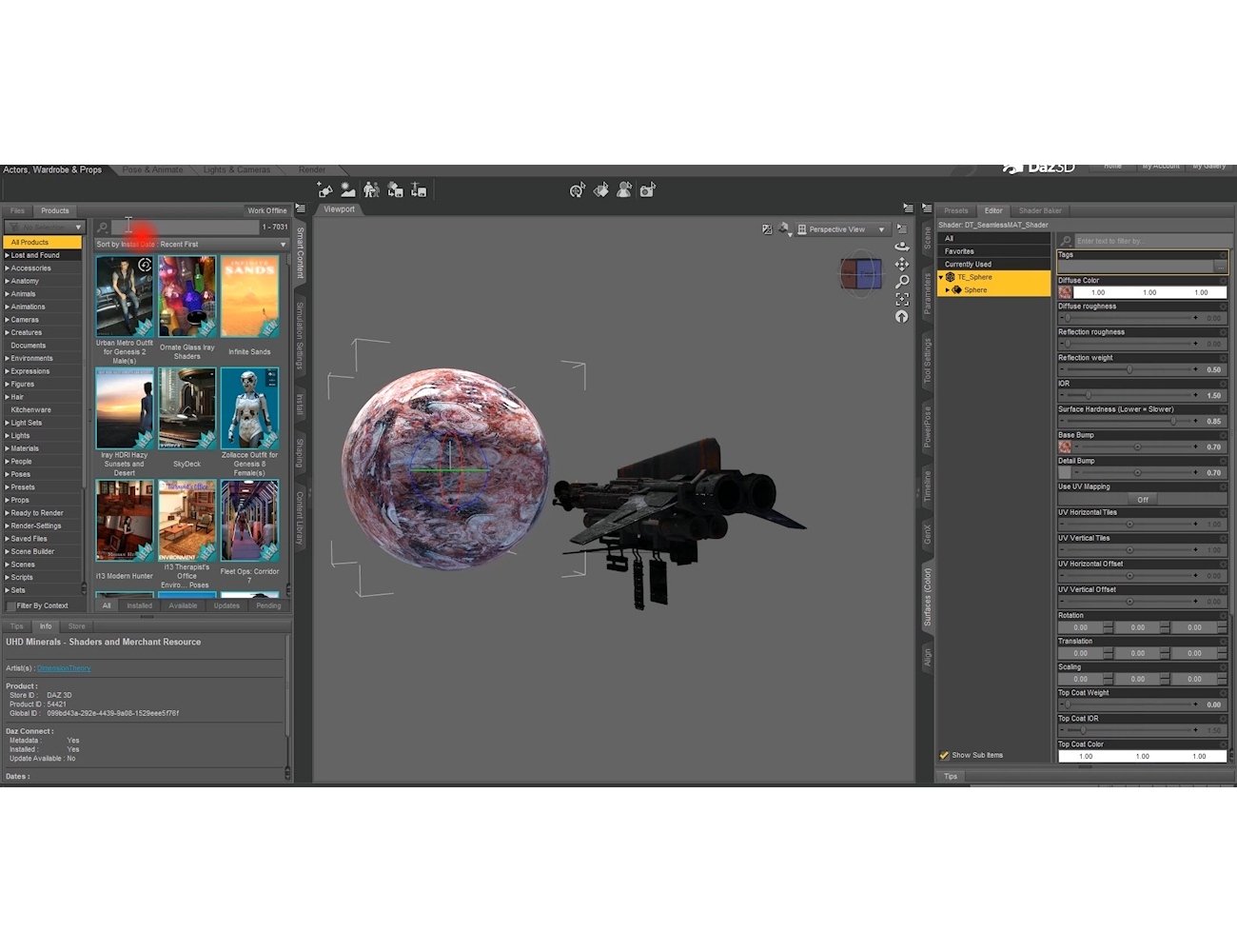 Digital Kit Bashing : Space and Spaceships | Daz 3D