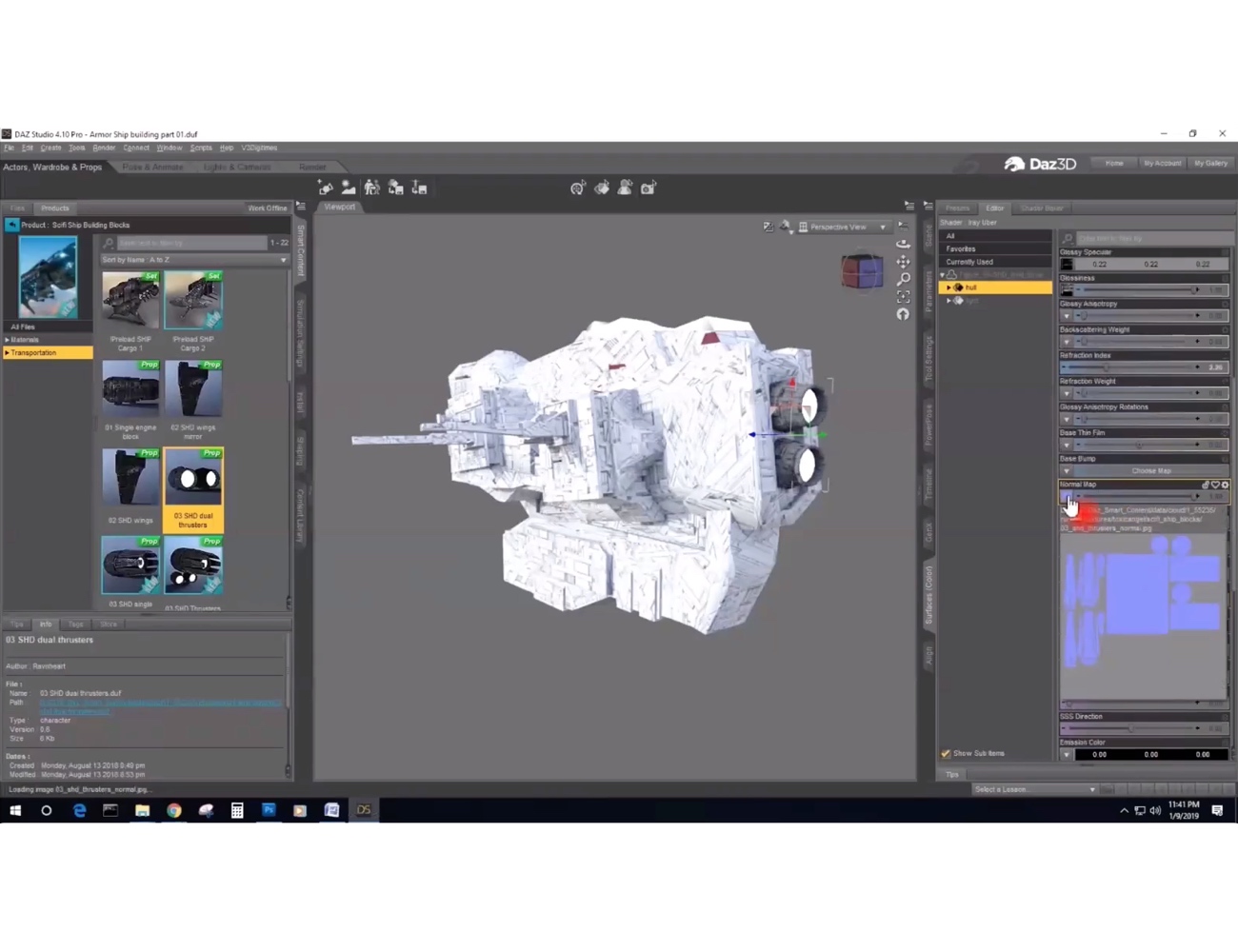 Digital Kit Bashing : Space and Spaceships | Daz 3D