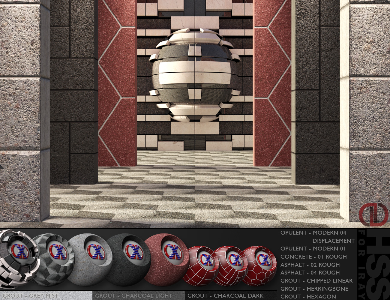 Hard Surface Shaders for Iray | Daz 3D