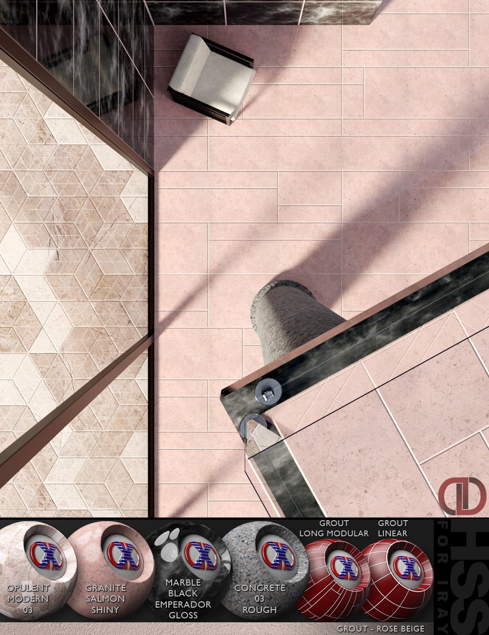 Hard Surface Shaders for Iray | Daz 3D