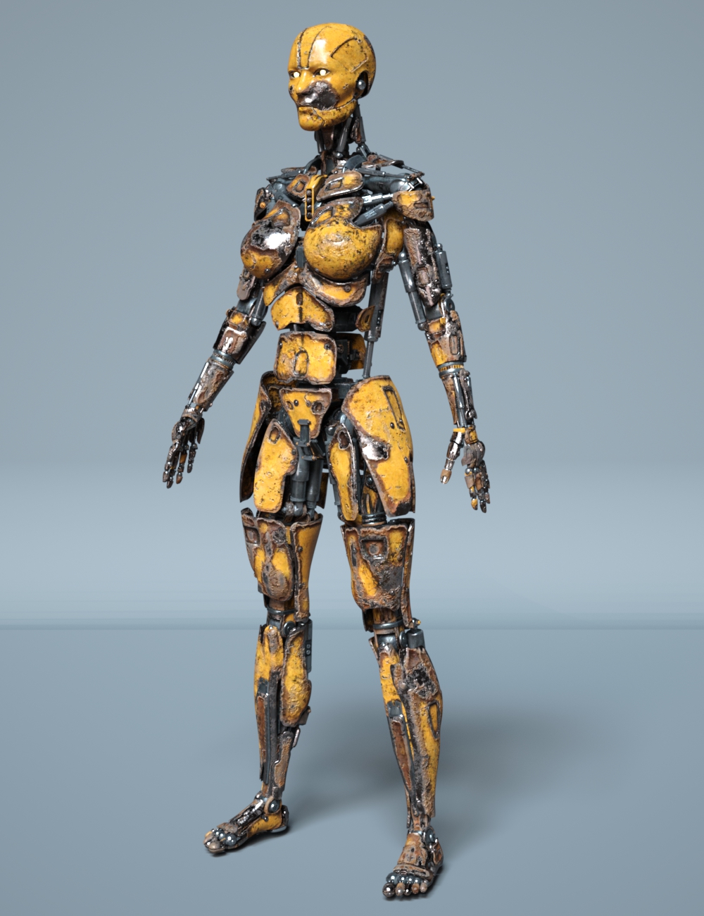 Doomsday Textures for Cyborg Generation 8 Female | Daz 3D