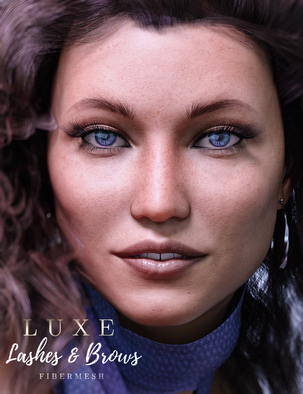 LUXE - Fibermesh Lashes and Brows | Daz 3D