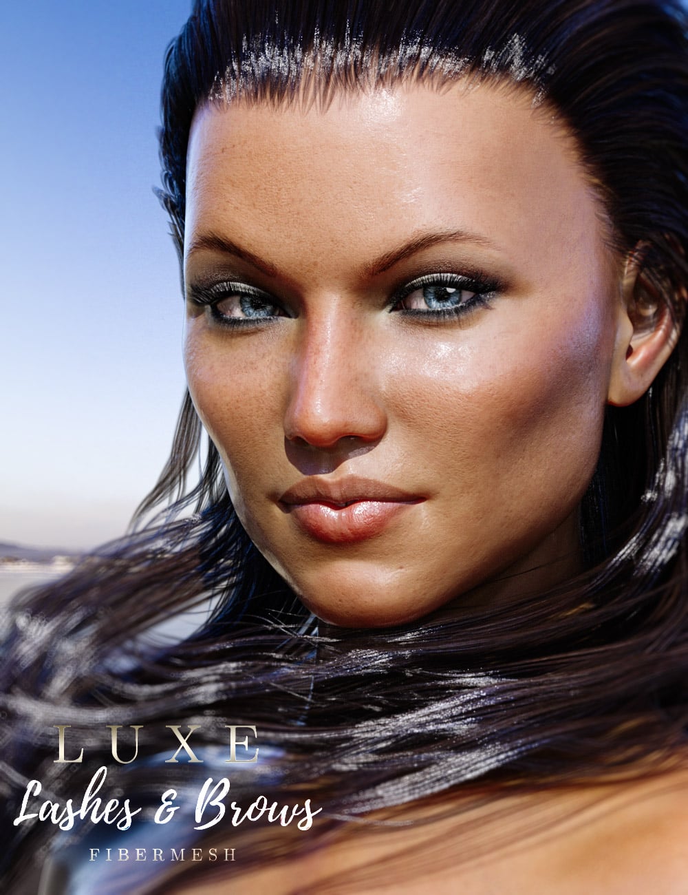 LUXE - Fibermesh Lashes and Brows | Daz 3D