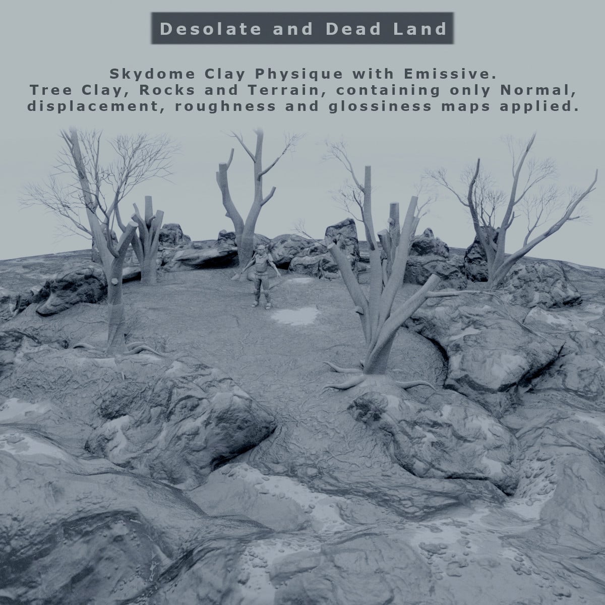 Desolate and Dead Land | Daz 3D