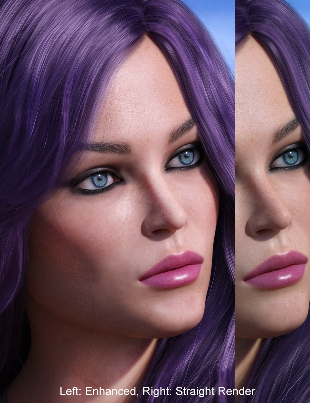Super Skin And Hair - Photoshop Video Tutorial | Daz 3D