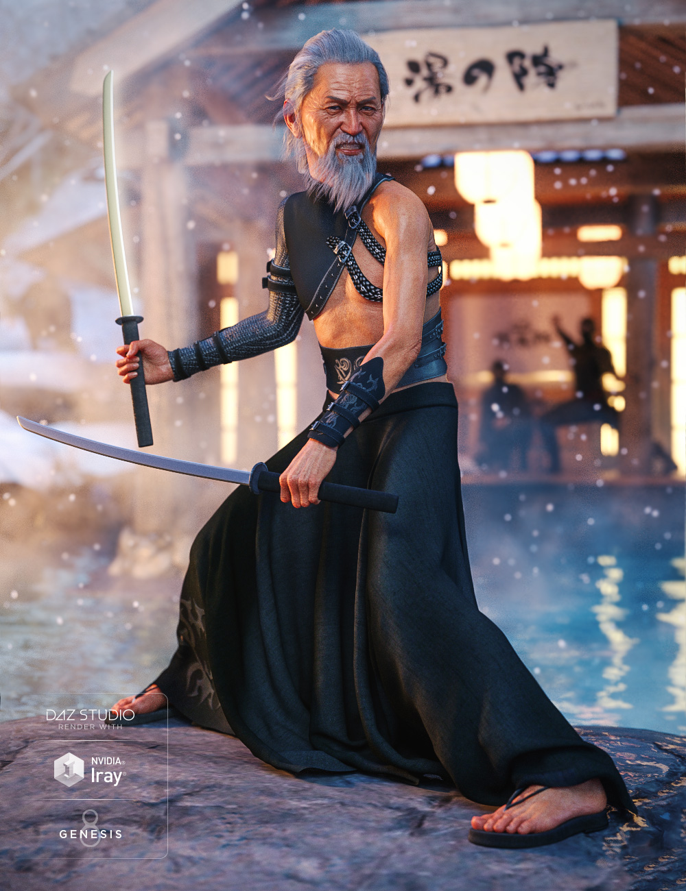 Mr Woo 8 Pro Bundle | Daz 3D