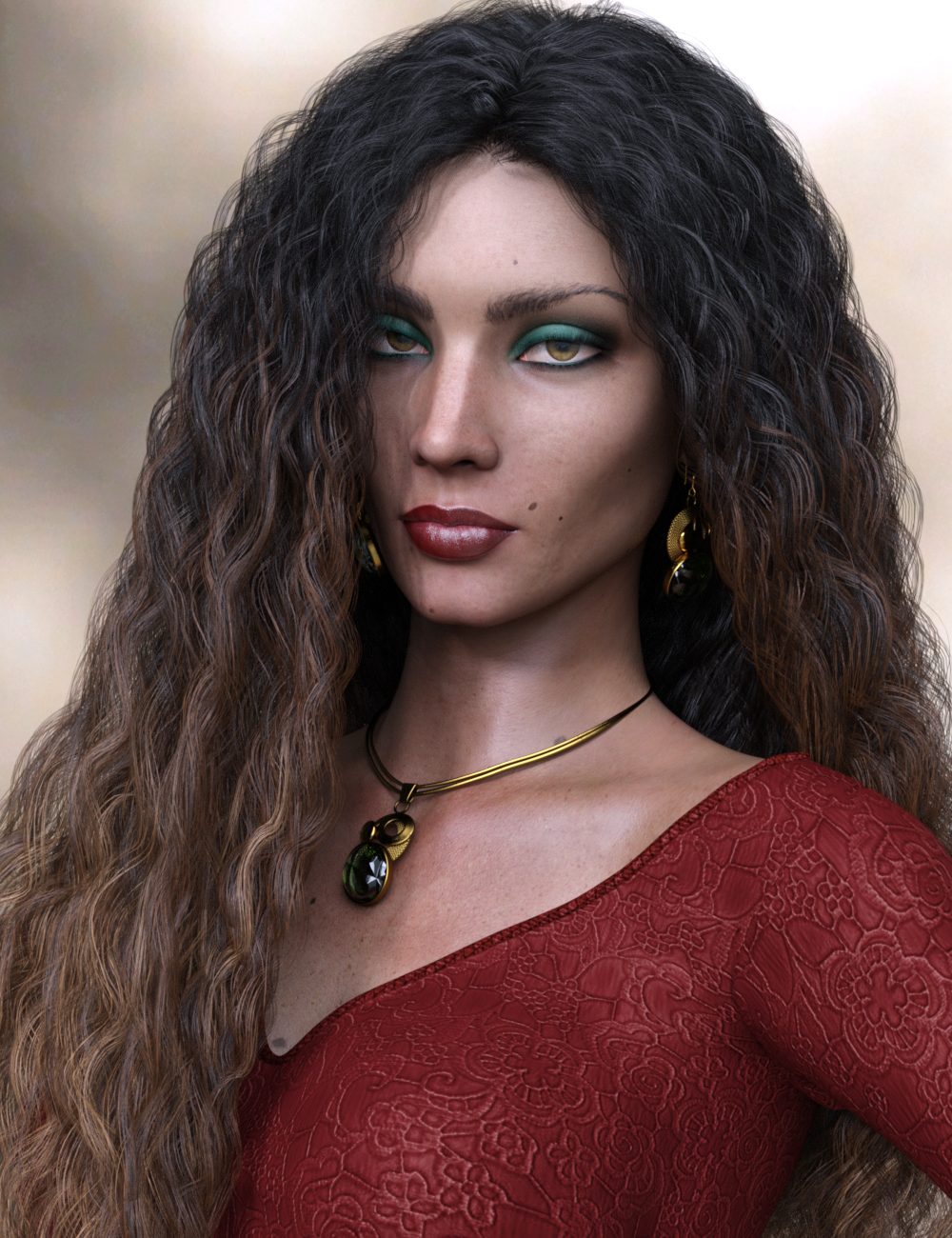 Ruby HD and Headscarf for Genesis 8 Female | Daz 3D