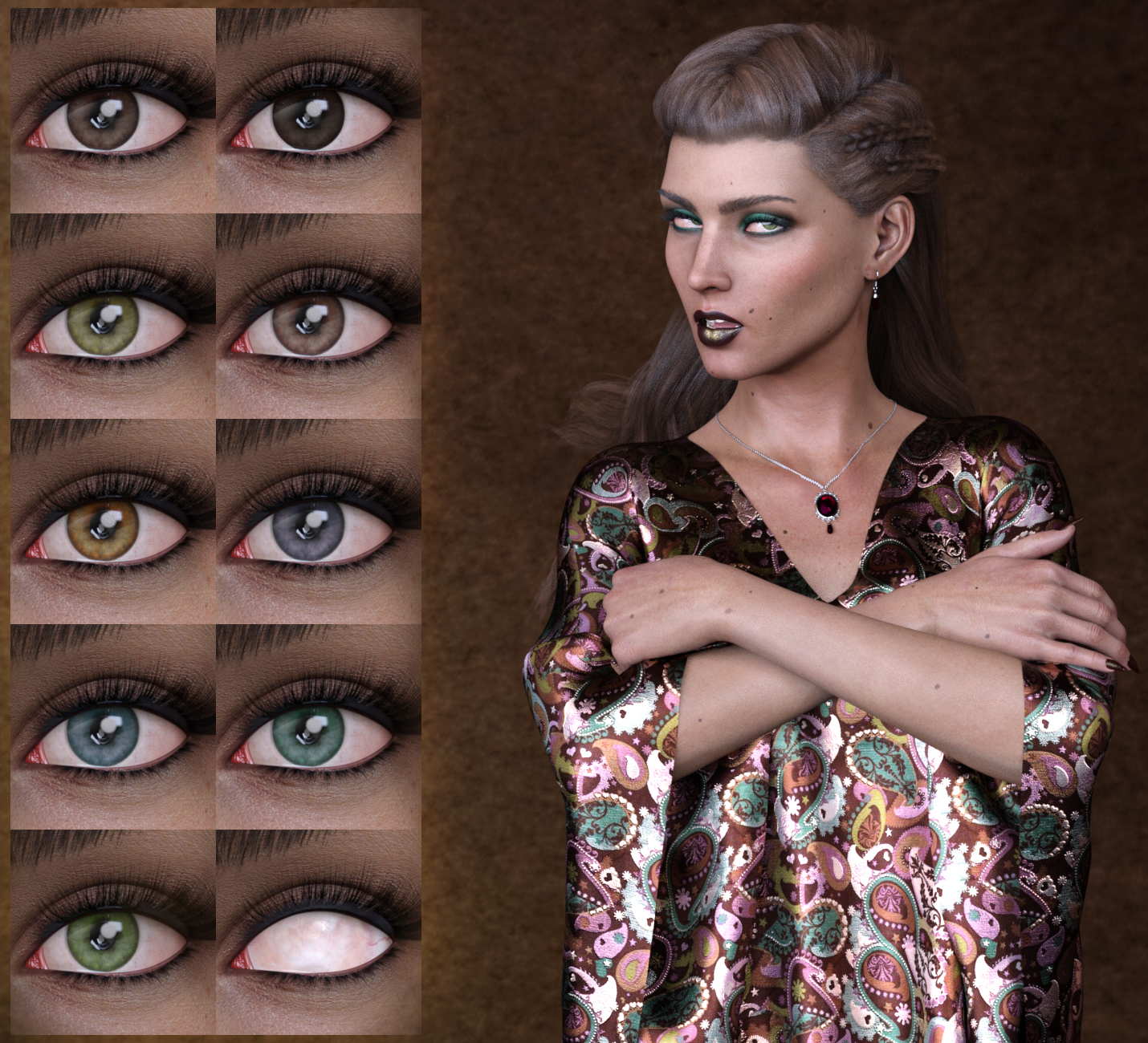 Ruby HD and Headscarf for Genesis 8 Female | Daz 3D