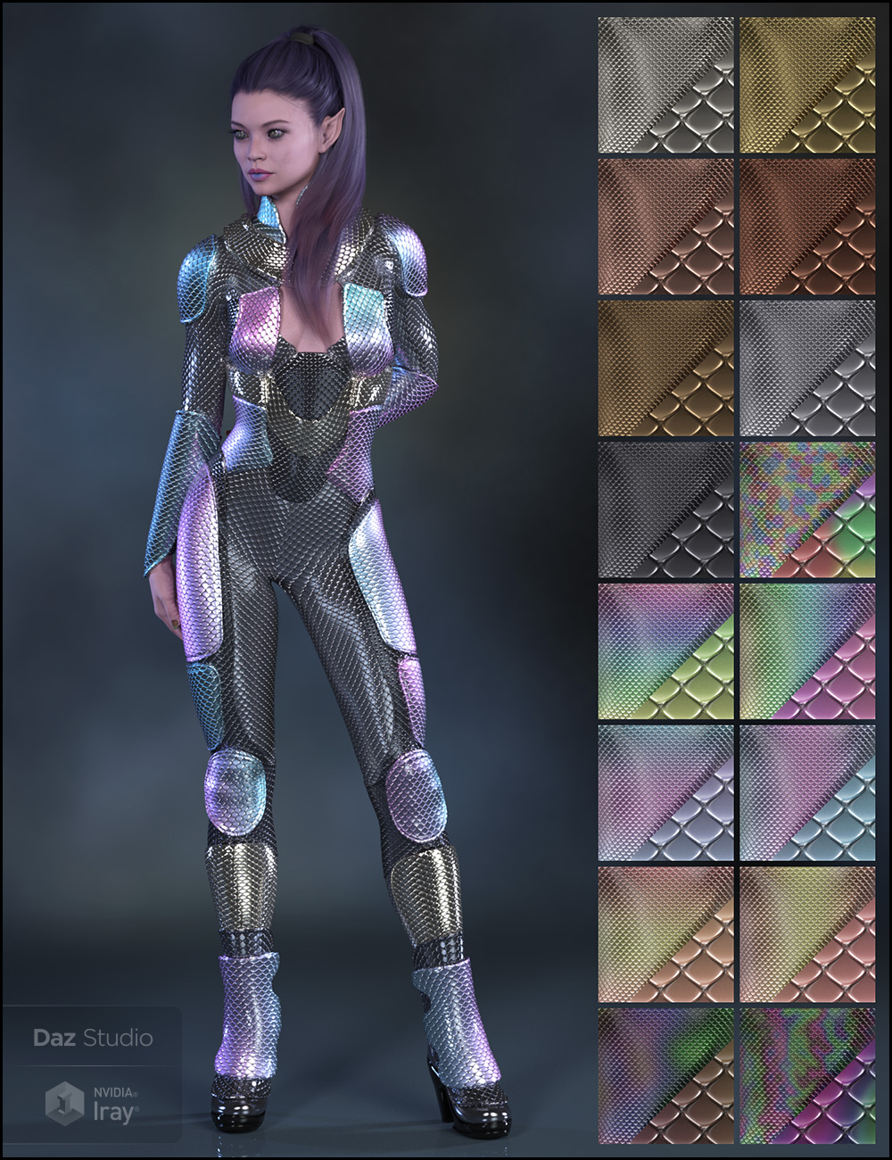 Shinies Shader Presets | Daz 3D