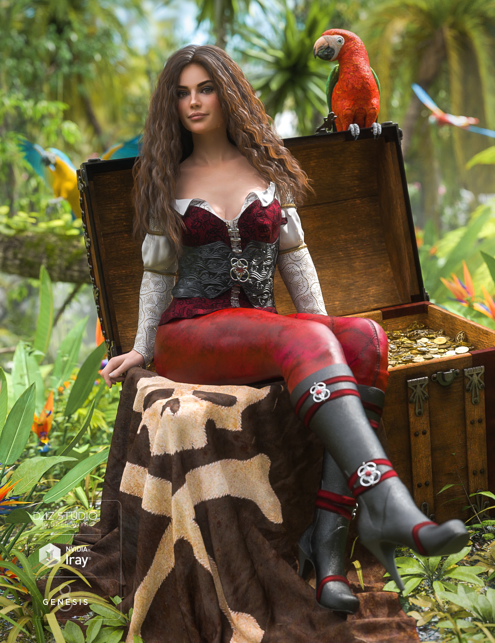 Tika 8 Pro Bundle | Daz 3D