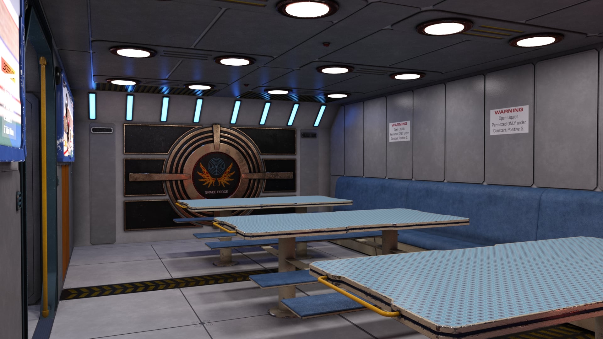 Fleet Ops: Mess Hall | Daz 3D