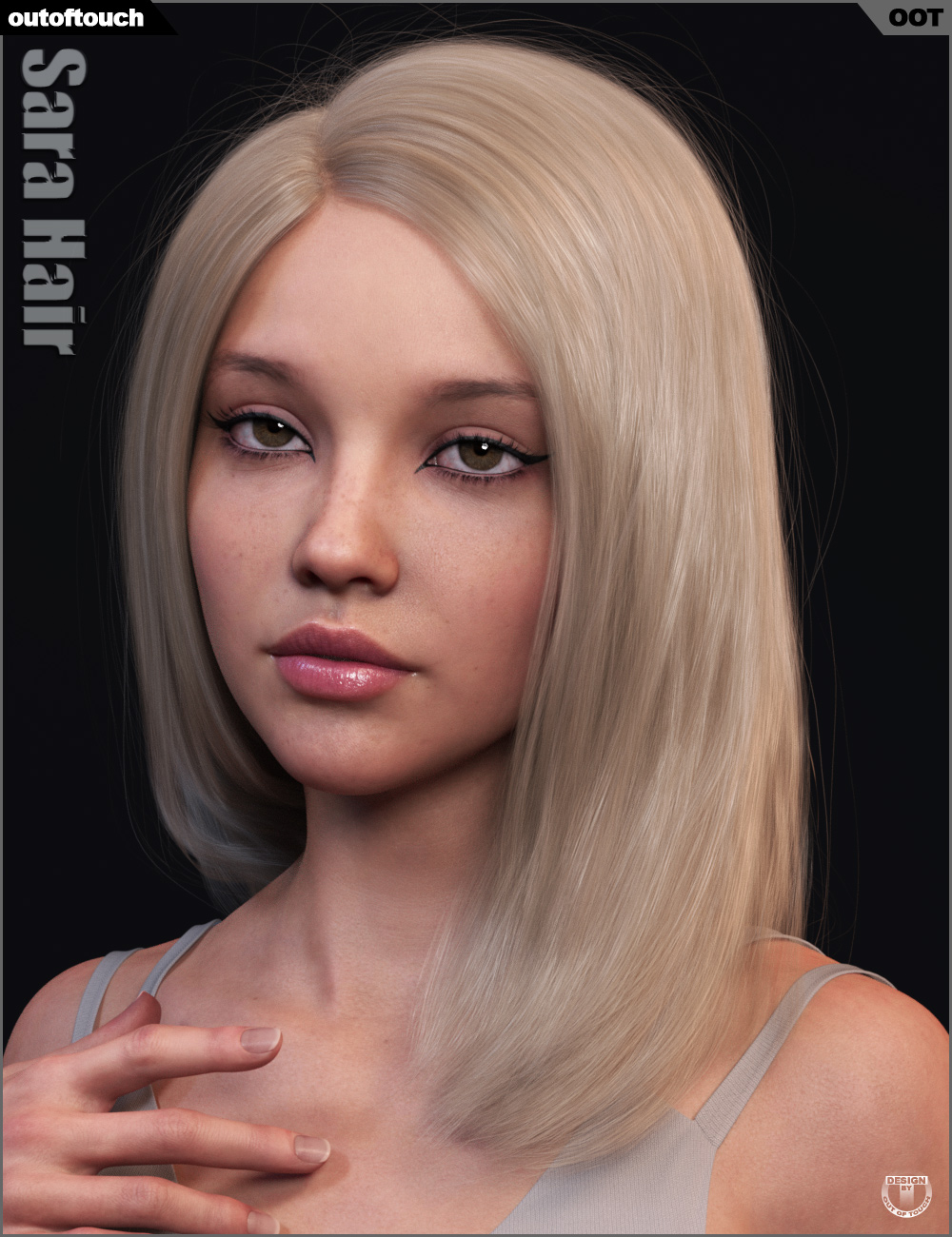 Sara Hair For Genesis 3 And 8 Female S Daz 3d