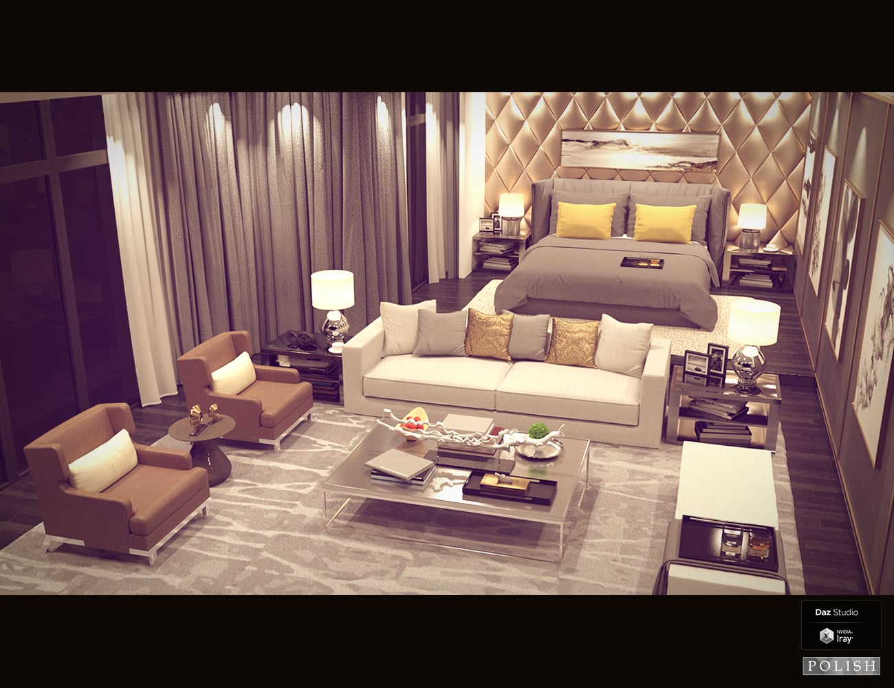 Holiday Hotel Scenes Bundle | Daz 3D