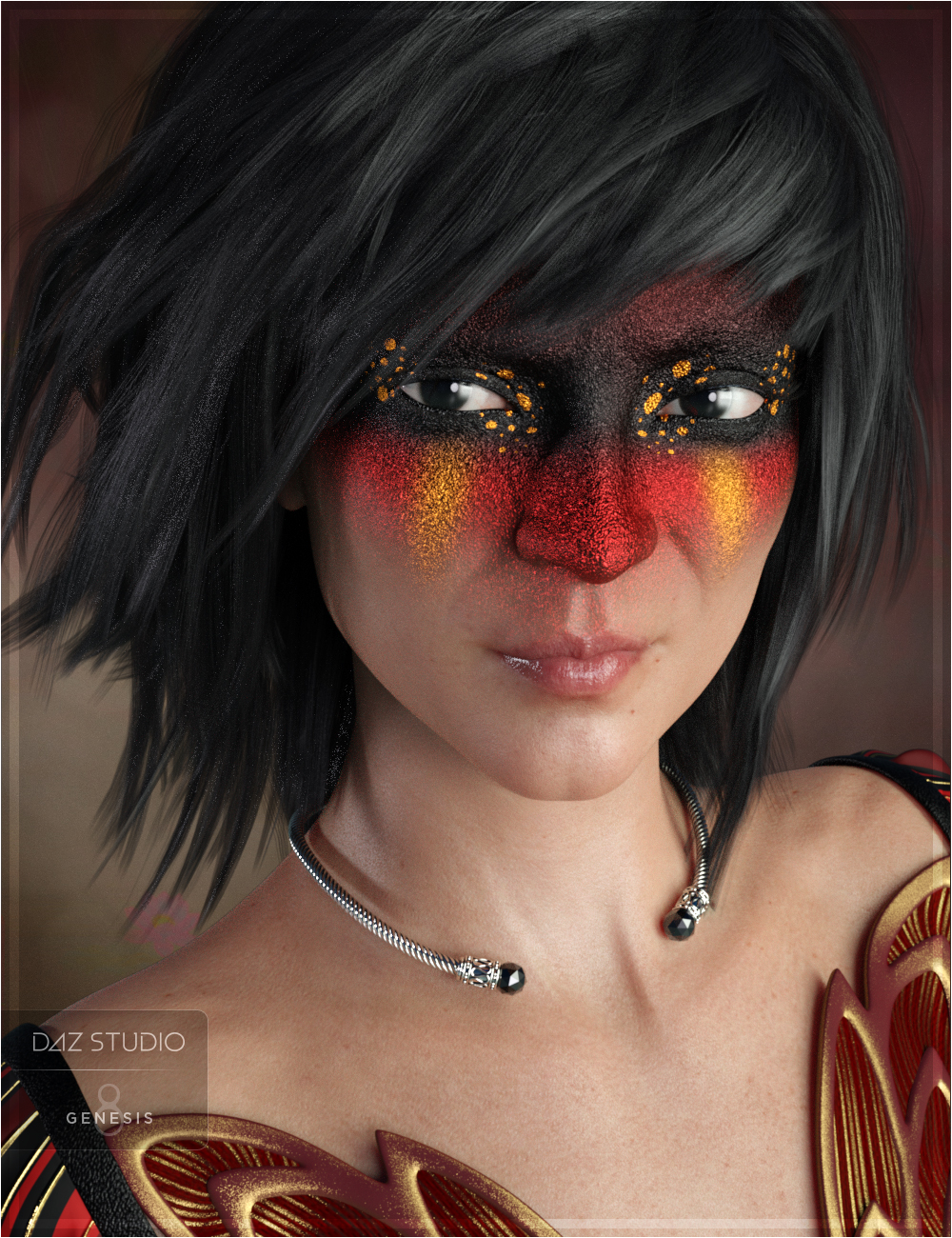Stardust Glitter Fantasy Makeup | Daz 3D