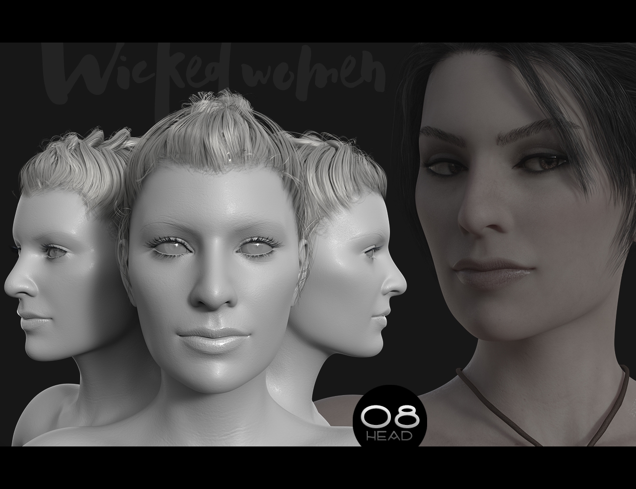 Wicked Women HD Faces and Bodies for Genesis 8 Female | Daz 3D