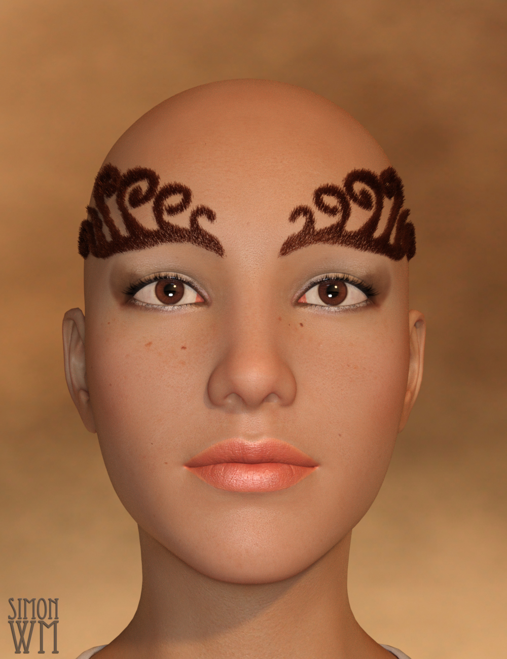 Fantasy Eyebrows for Genesis 8 Female(s) | Daz 3D