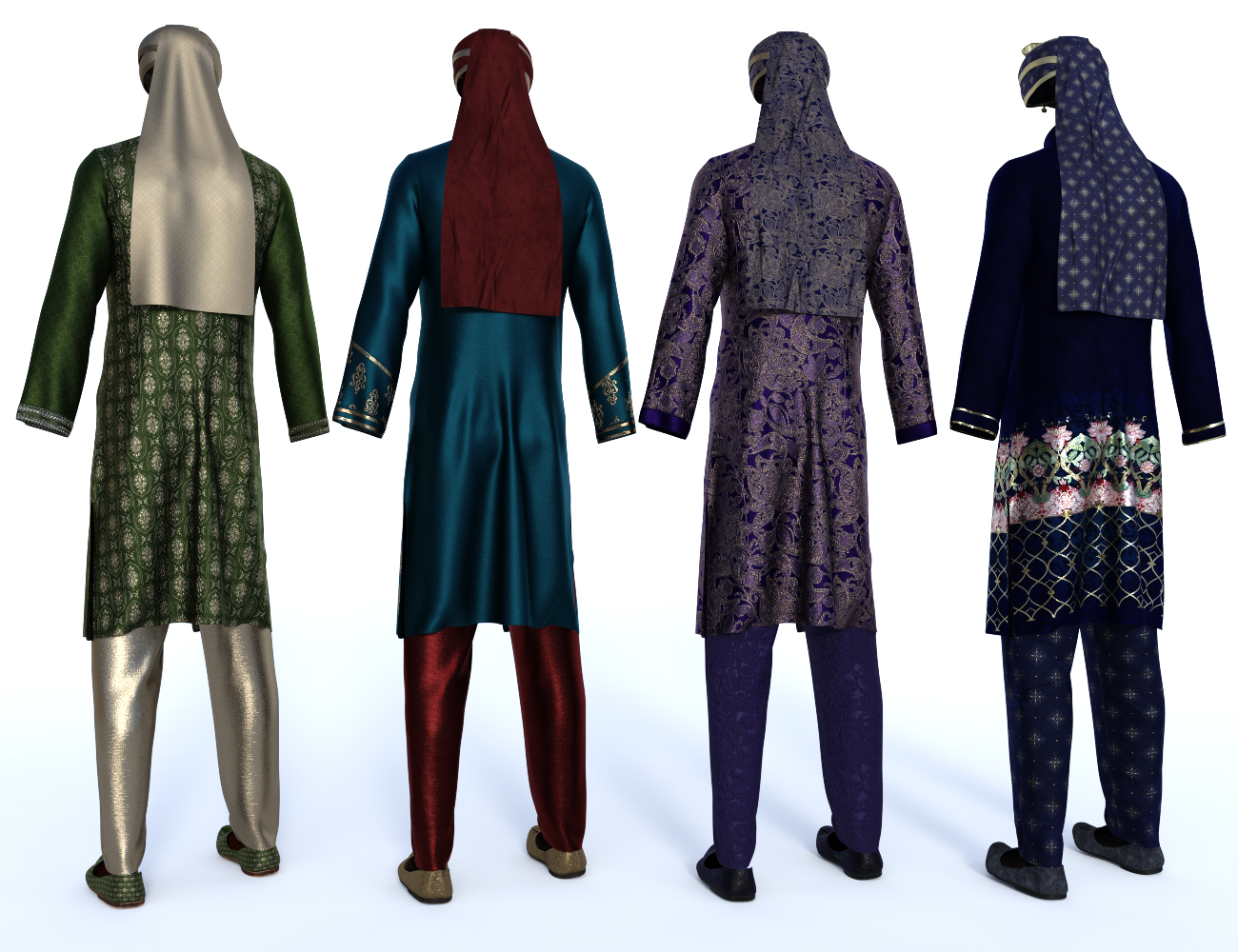dForce Bollywood Groom Textures | Daz 3D