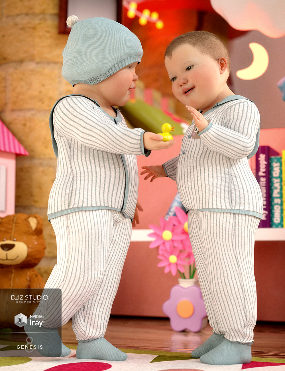 Bundle of Joy Baby Bundle | Daz 3D
