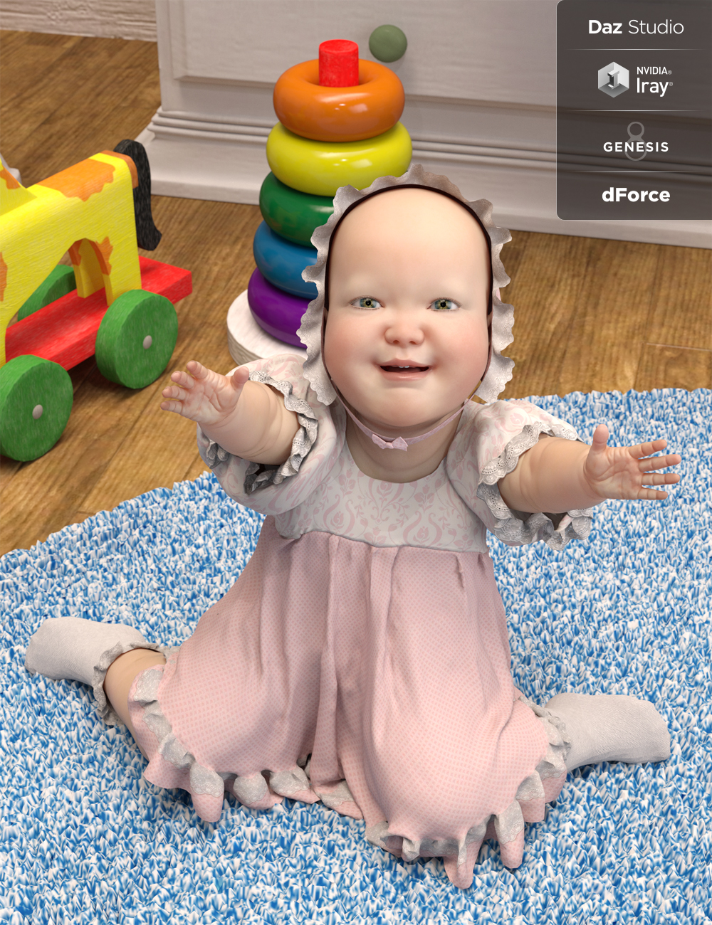 Bundle of Joy Baby Bundle | Daz 3D