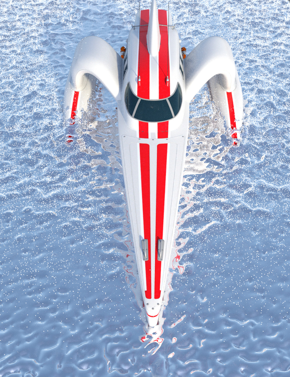 FLUIDOS Presets: Water Planes | Daz 3D