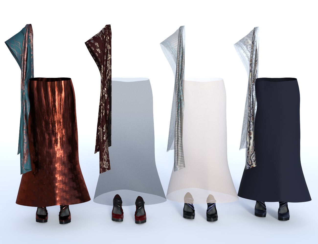 dForce Amara Outfit Textures | Daz 3D