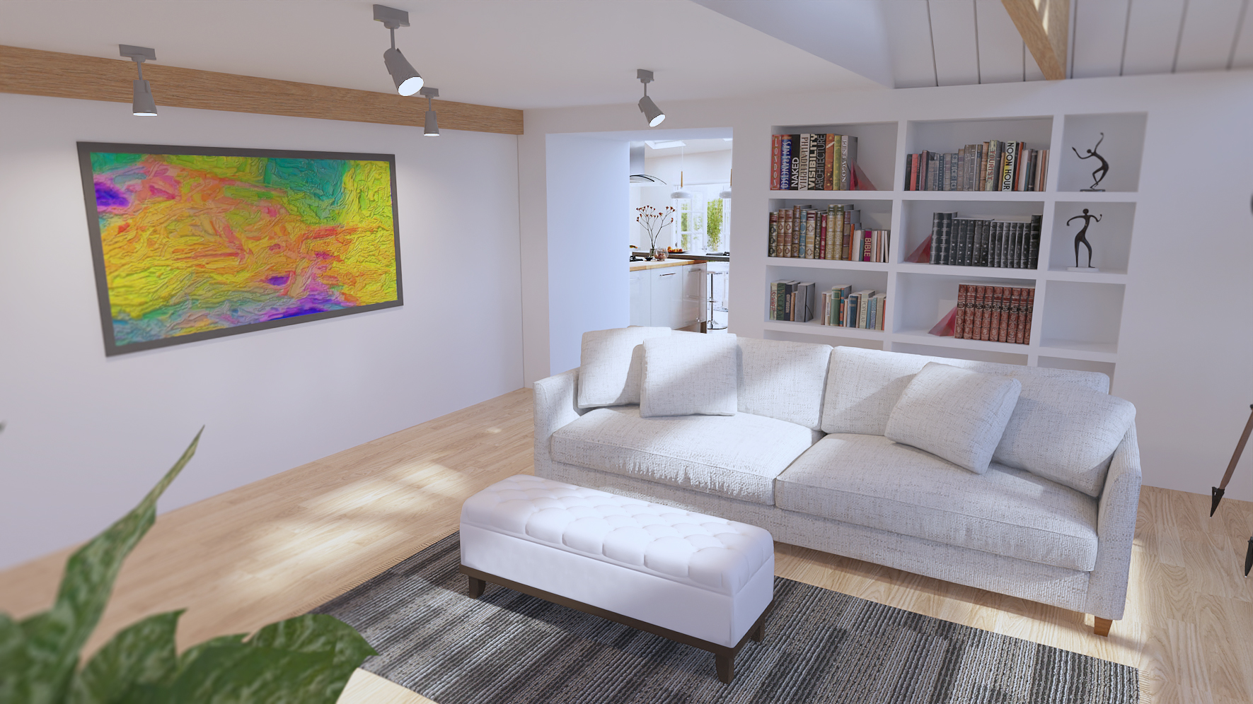 Architect Living Room | Daz 3D