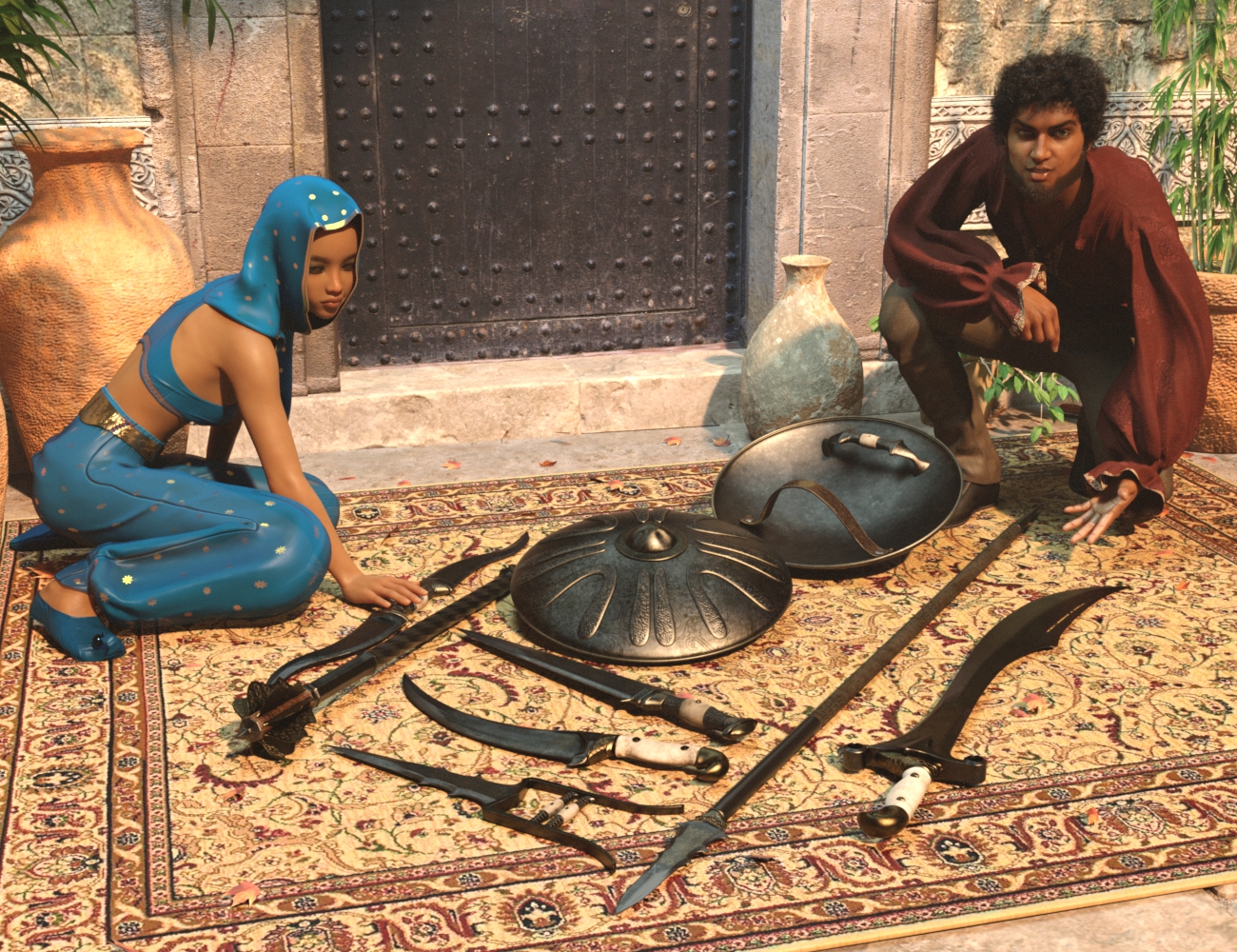 Zafir Collection | Daz 3D