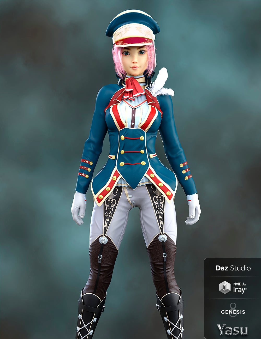 Yasu for Kanade 8 | Daz 3D