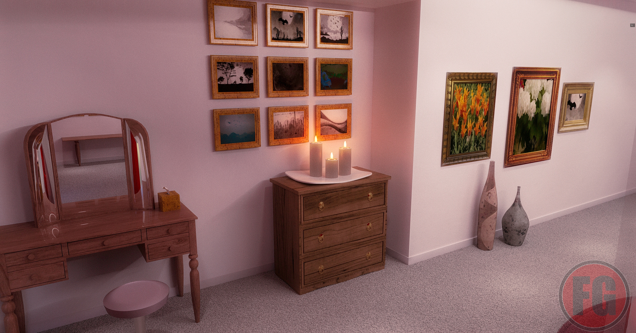 FG Comfort Room | Daz 3D