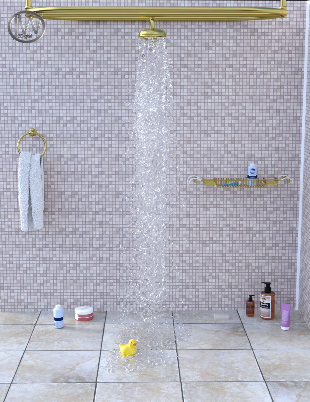 JW 3D Water Props Vol. 2 | Daz 3D