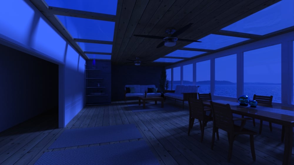 Sunny View Sun Room | Daz 3D