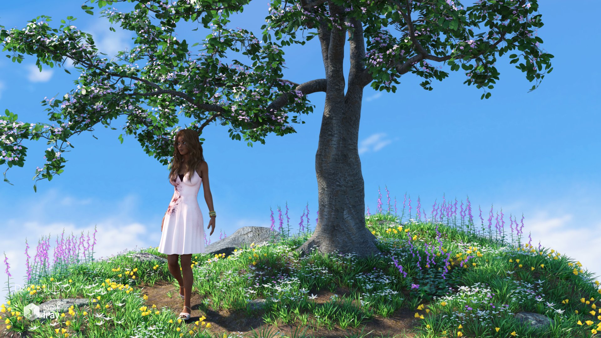 Blossoming Spring Modules | Daz 3D