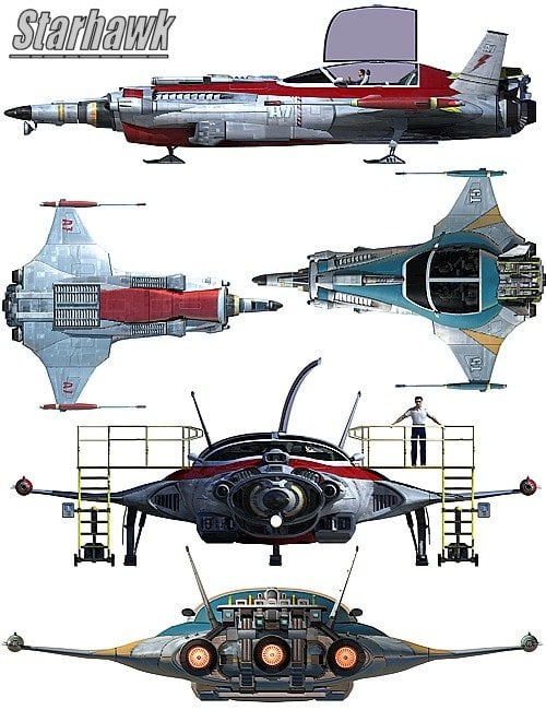 Starhawk | Daz 3D
