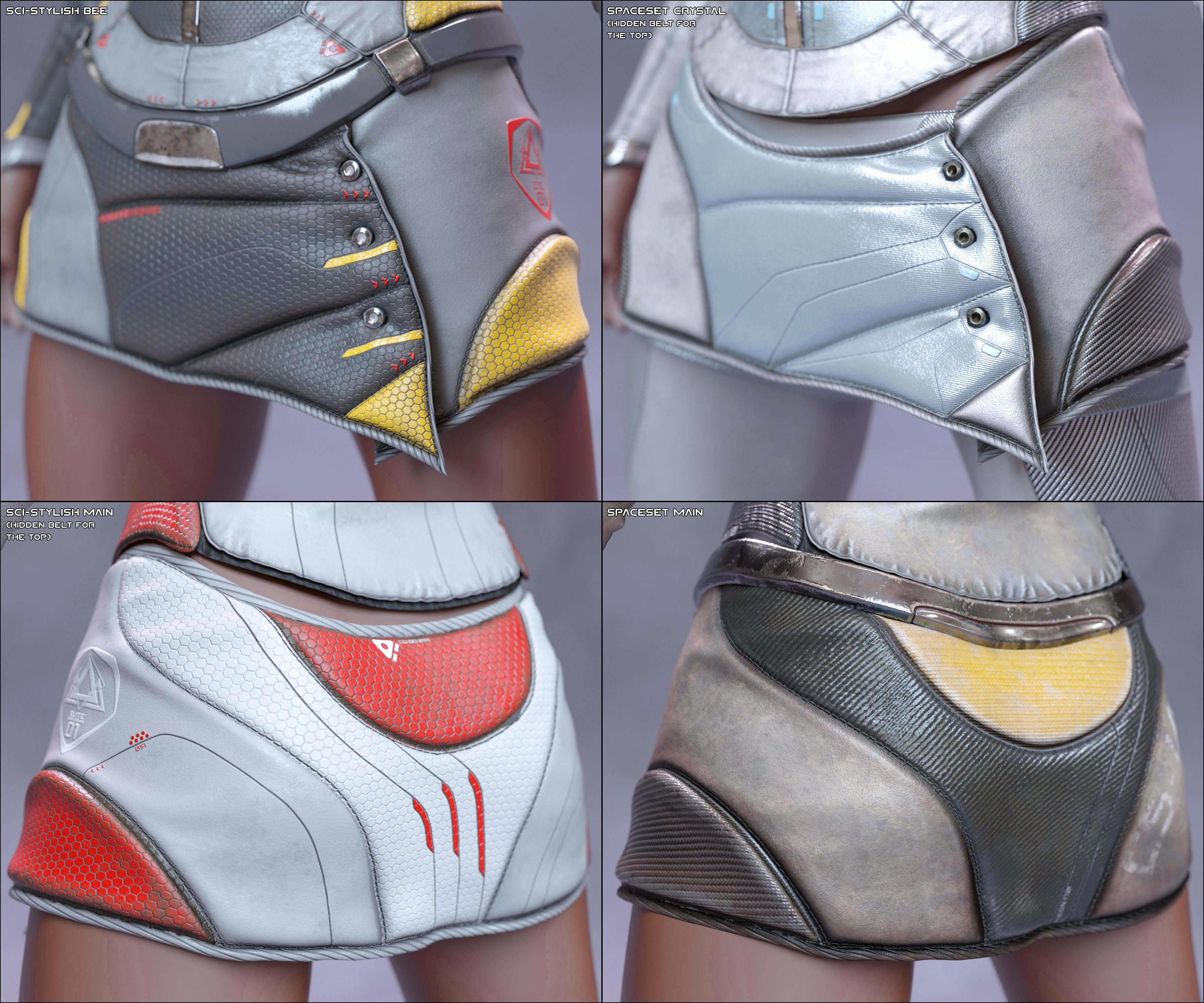 Code Squad 01 Xps | Daz 3D