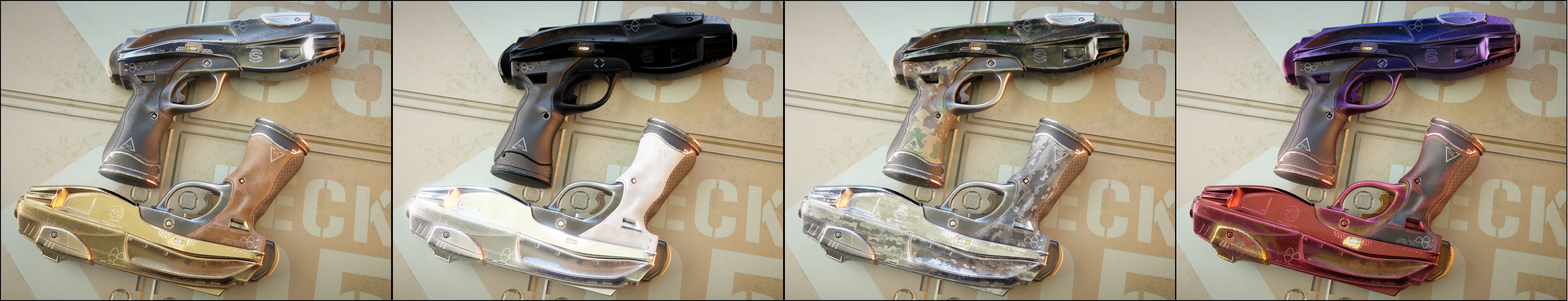 CS01: Shooting Poses and Gun for Genesis 8 | Daz 3D