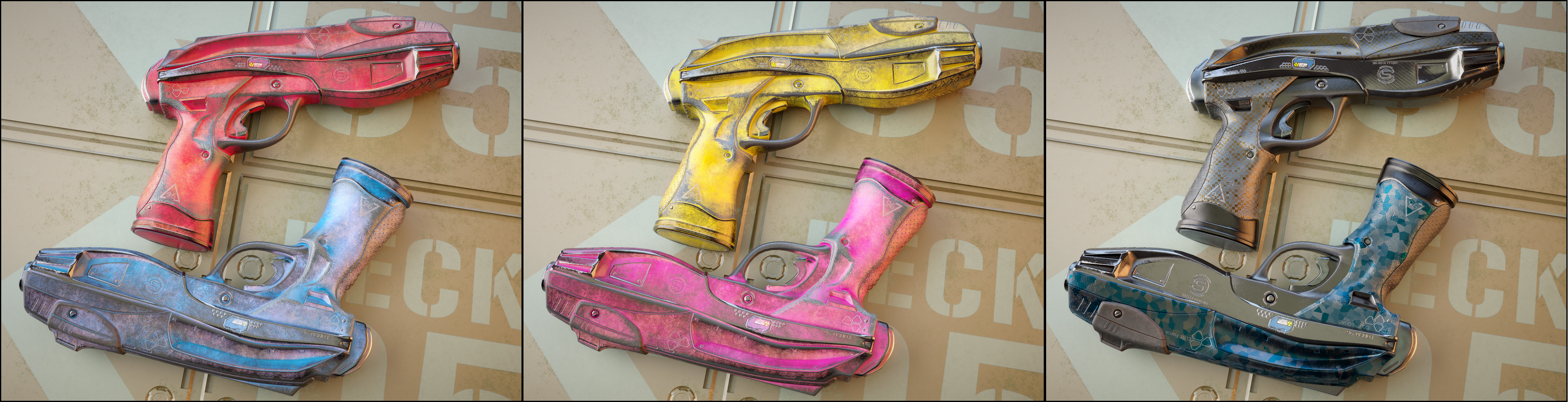 CS01: Shooting Poses and Gun for Genesis 8 | Daz 3D