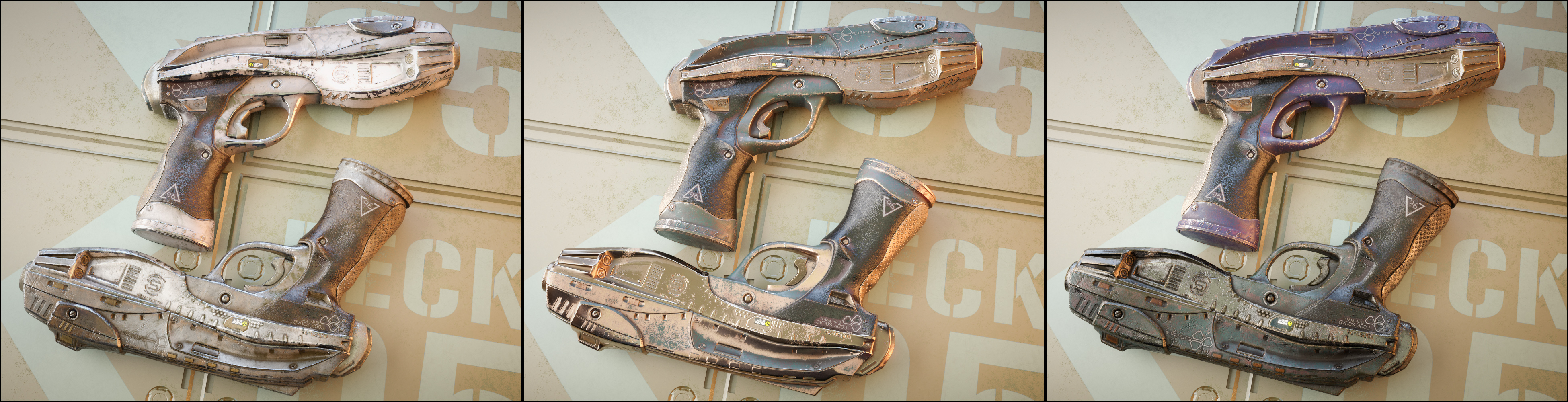 CS01: Shooting Poses and Gun for Genesis 8 | Daz 3D