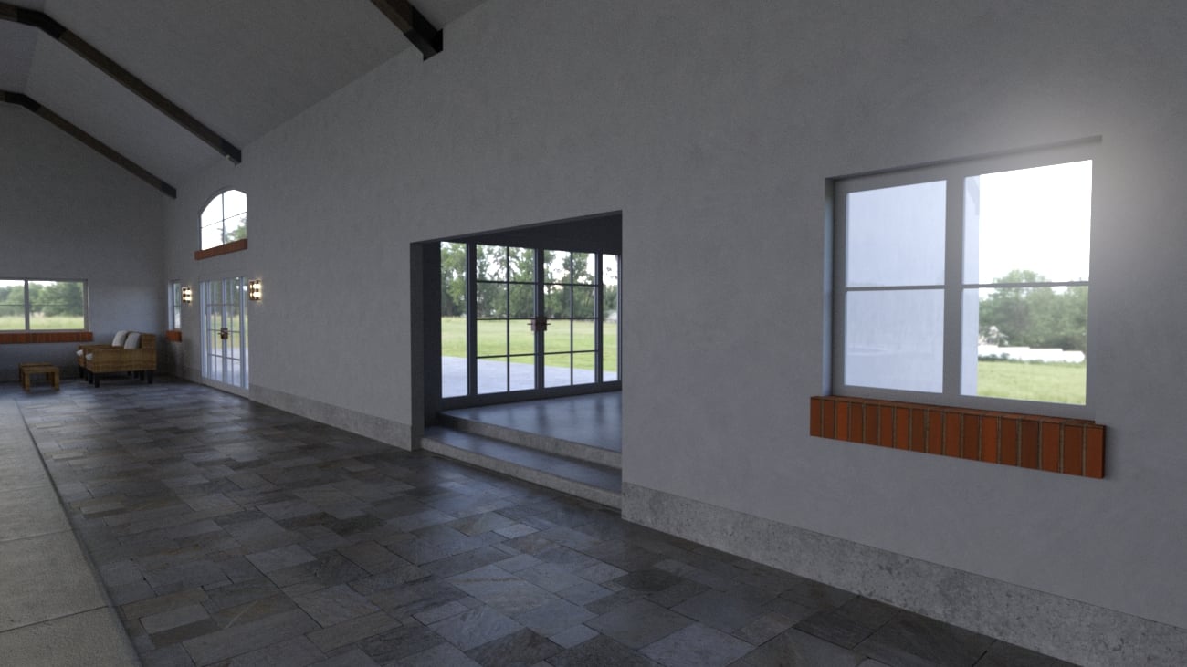 Luxury Pool House | Daz 3D