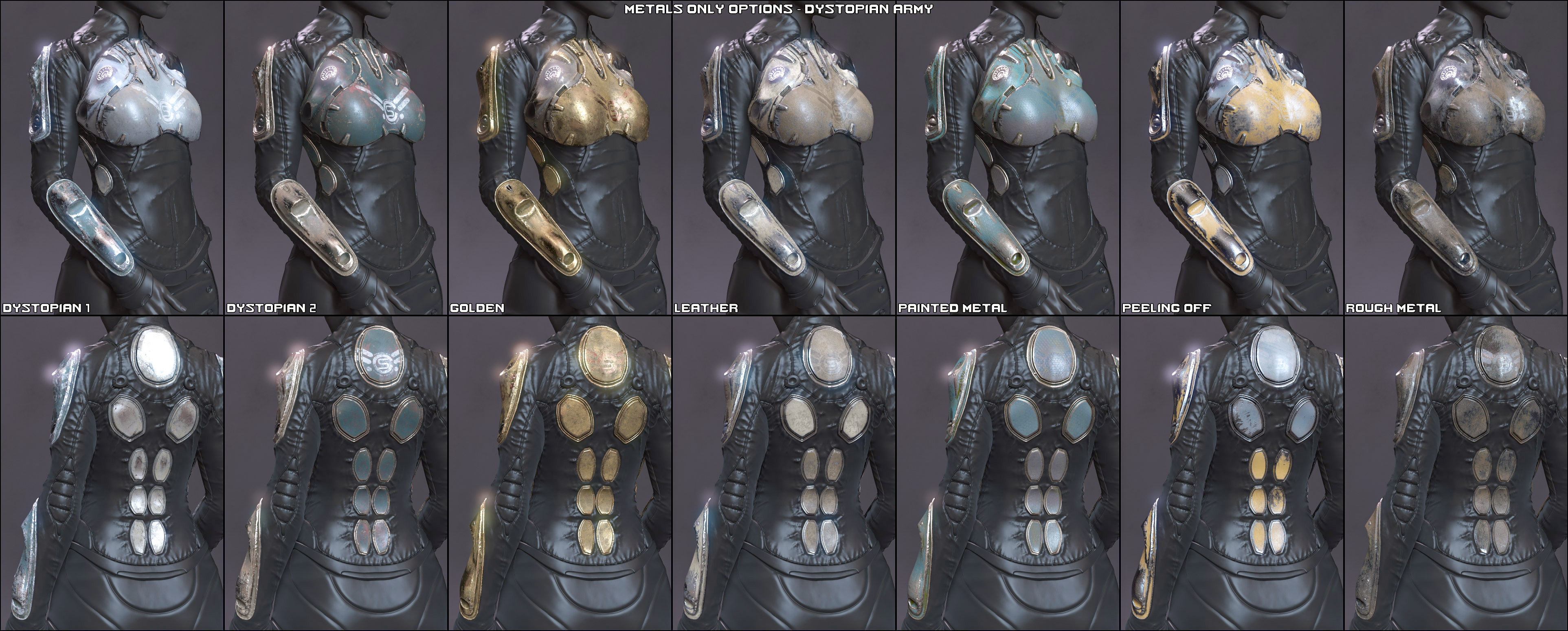 Code Squad 01: Dystopian Army | Daz 3D