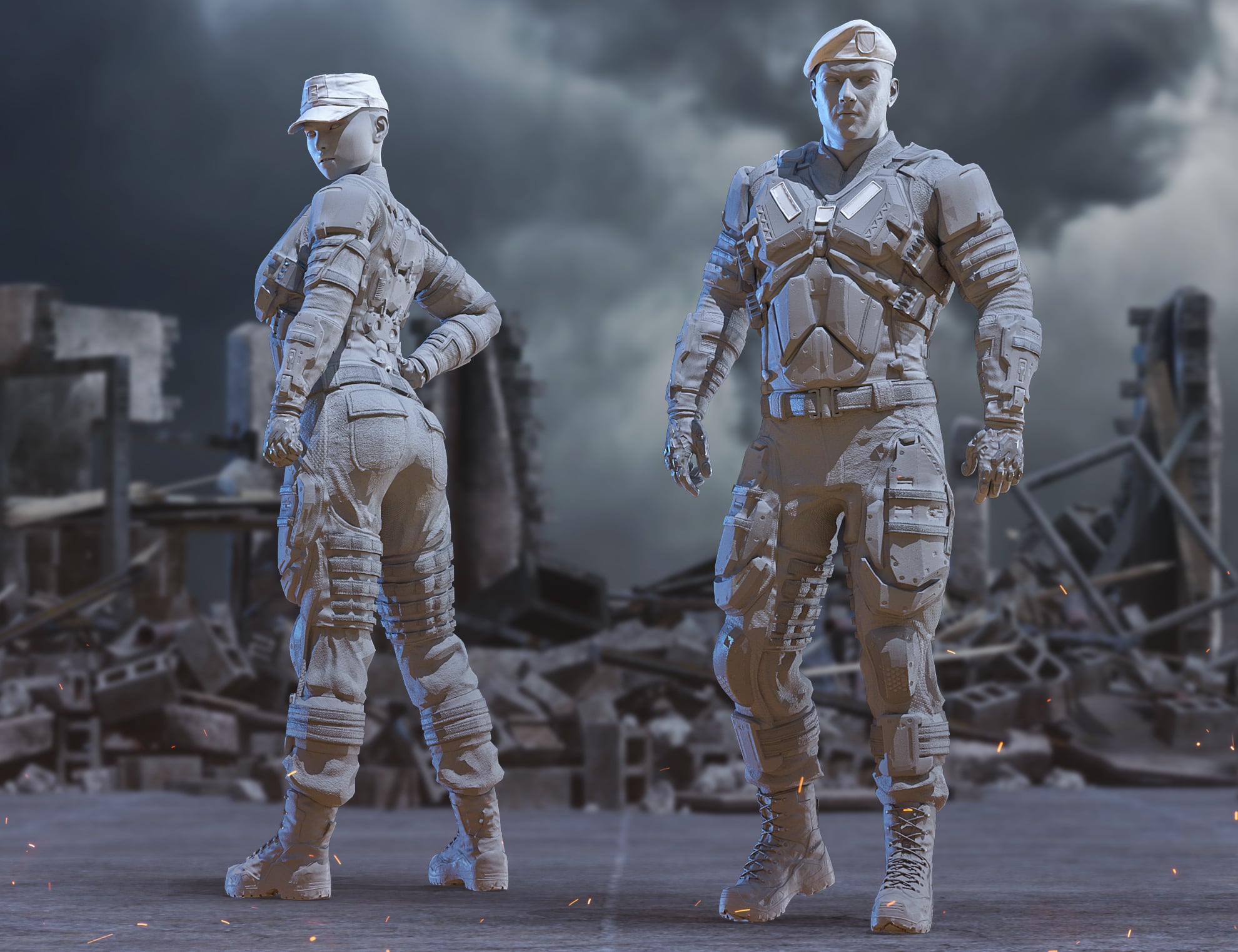 Insignia Expansion for ATLAS Armored Suit | Daz 3D