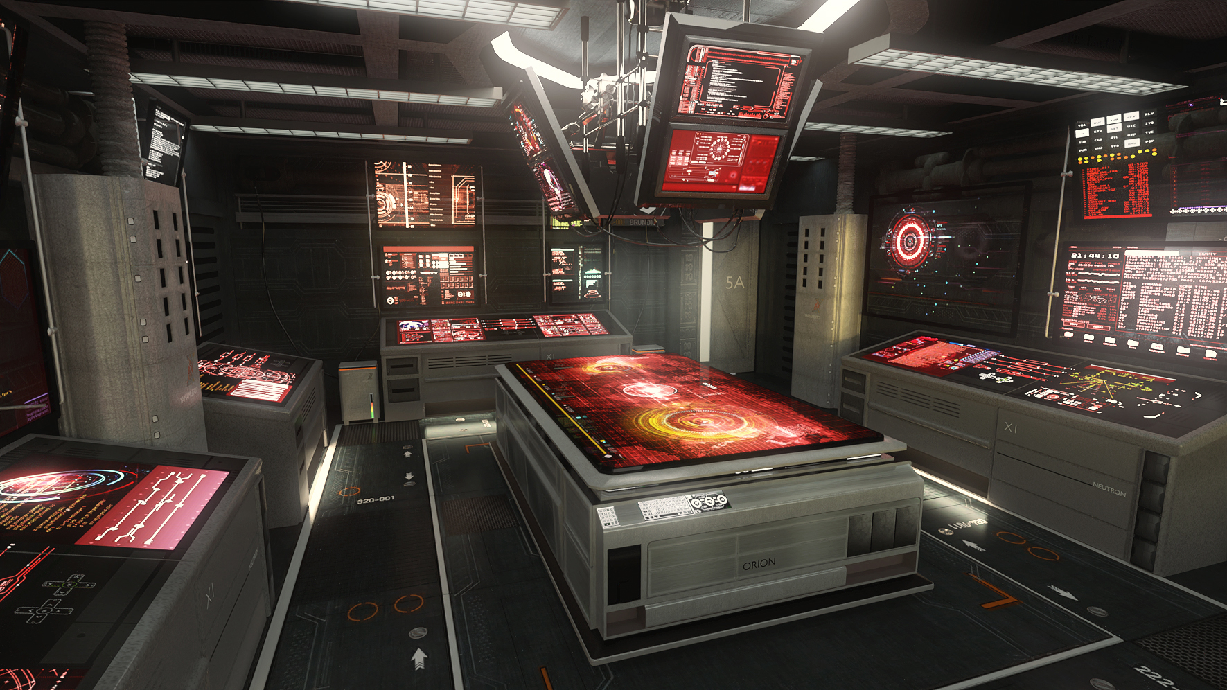 Sol War Room | Daz 3D