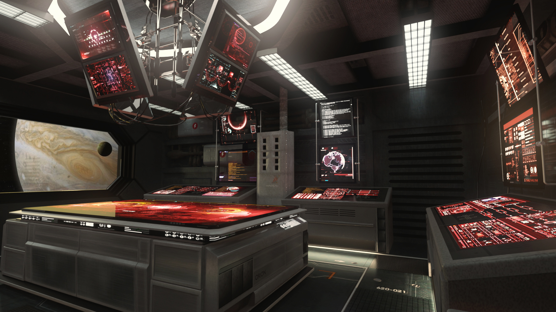 Sol War Room | Daz 3D