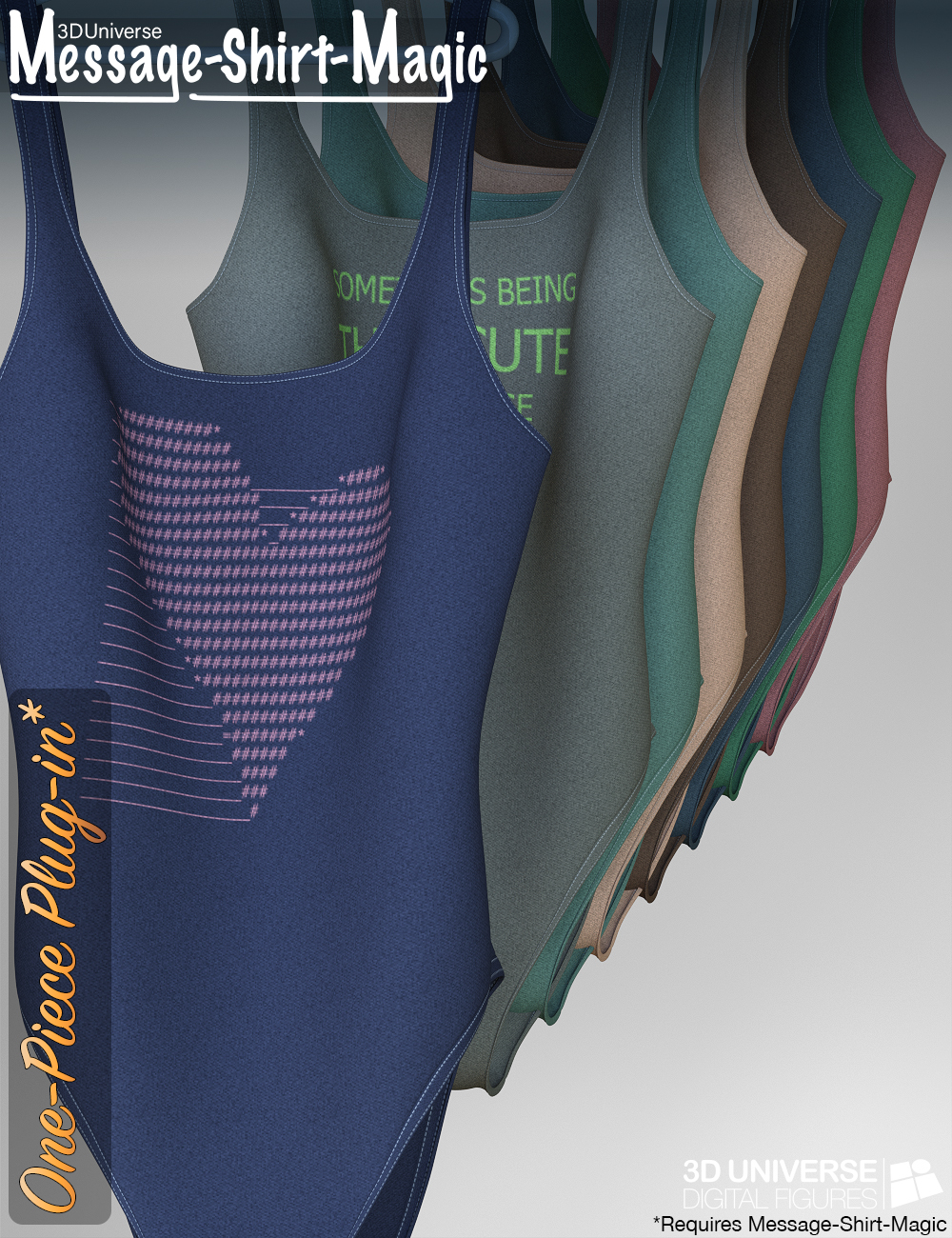 Message-Shirt-Magic Bundle for Genesis 8 Female(s) | Daz 3D