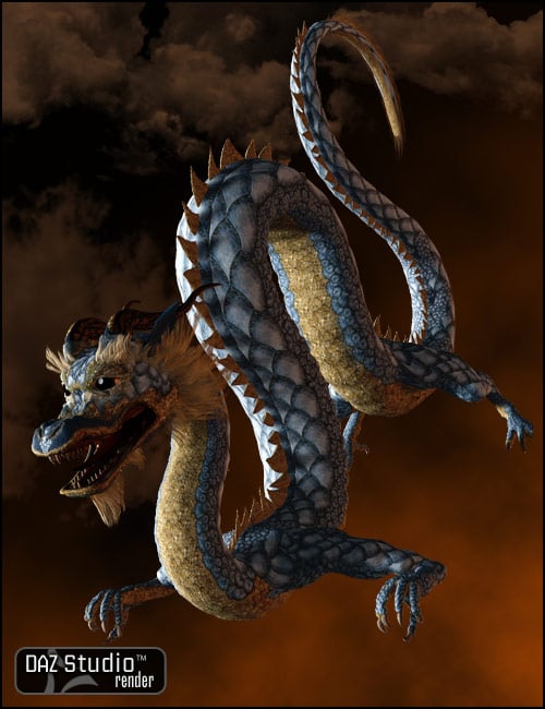 Eastern Dragon | Daz 3D
