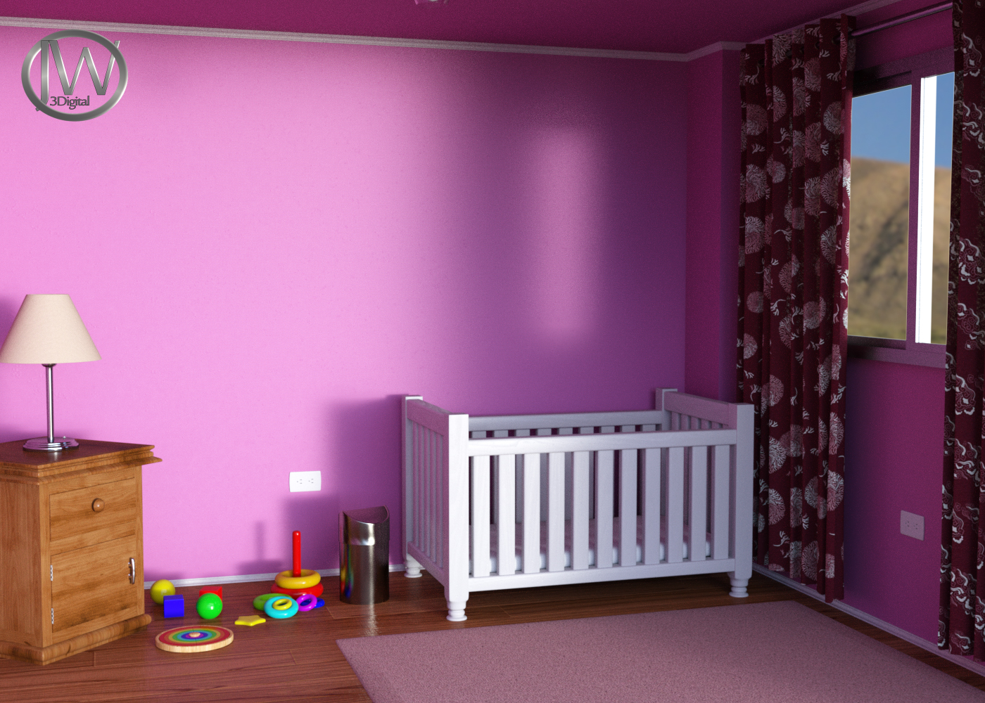 JW Baby Room | Daz 3D