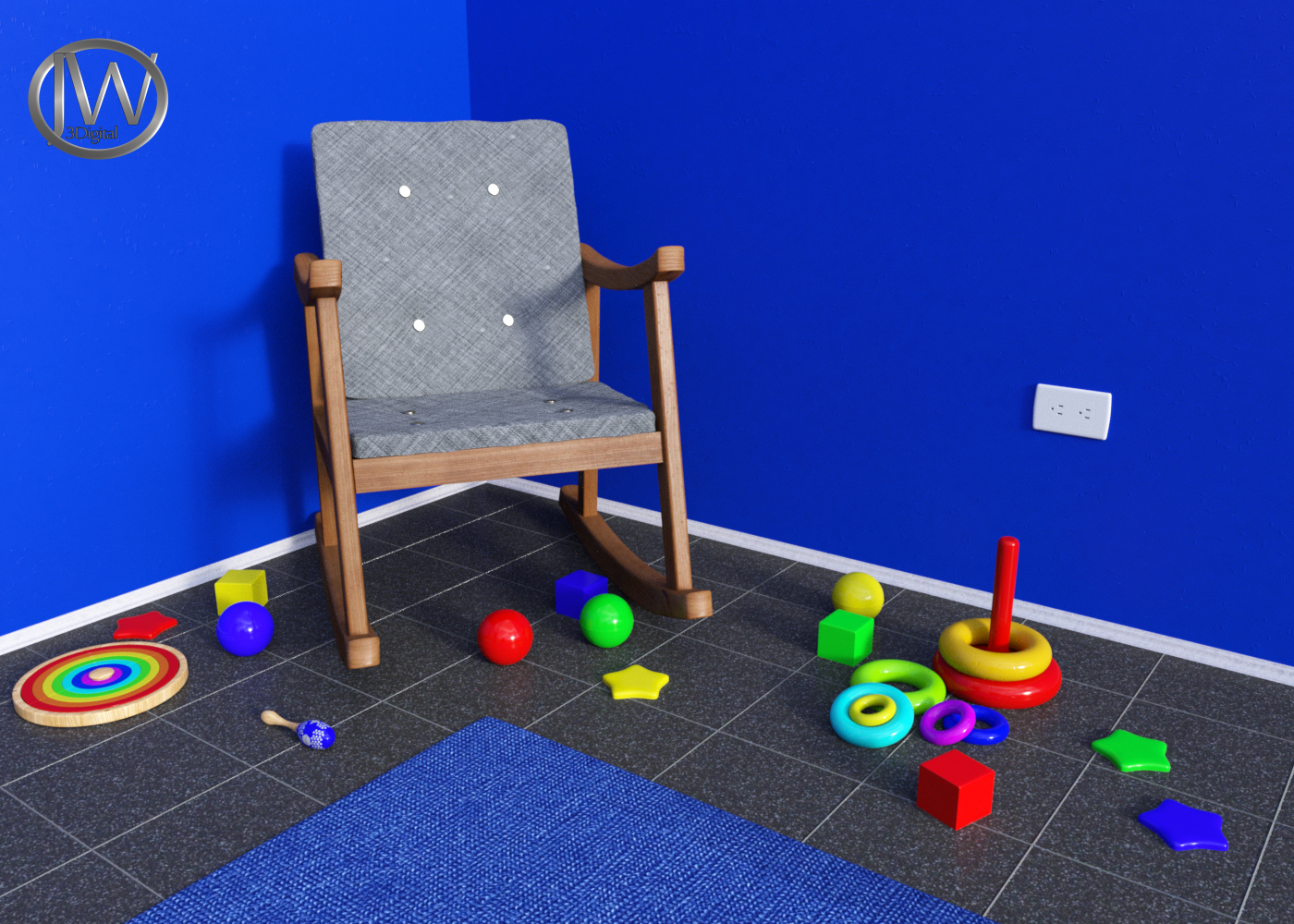 JW Baby Room | Daz 3D