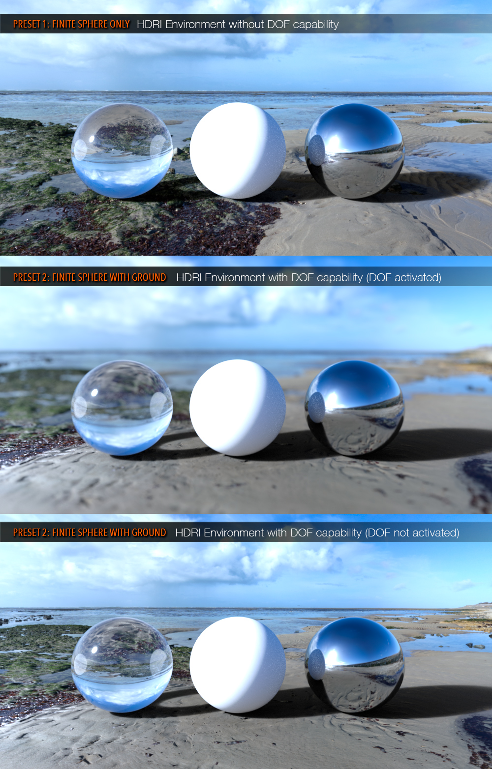 UltraHD IRAY HDRI With DOF - Winter Beaches | Daz 3D
