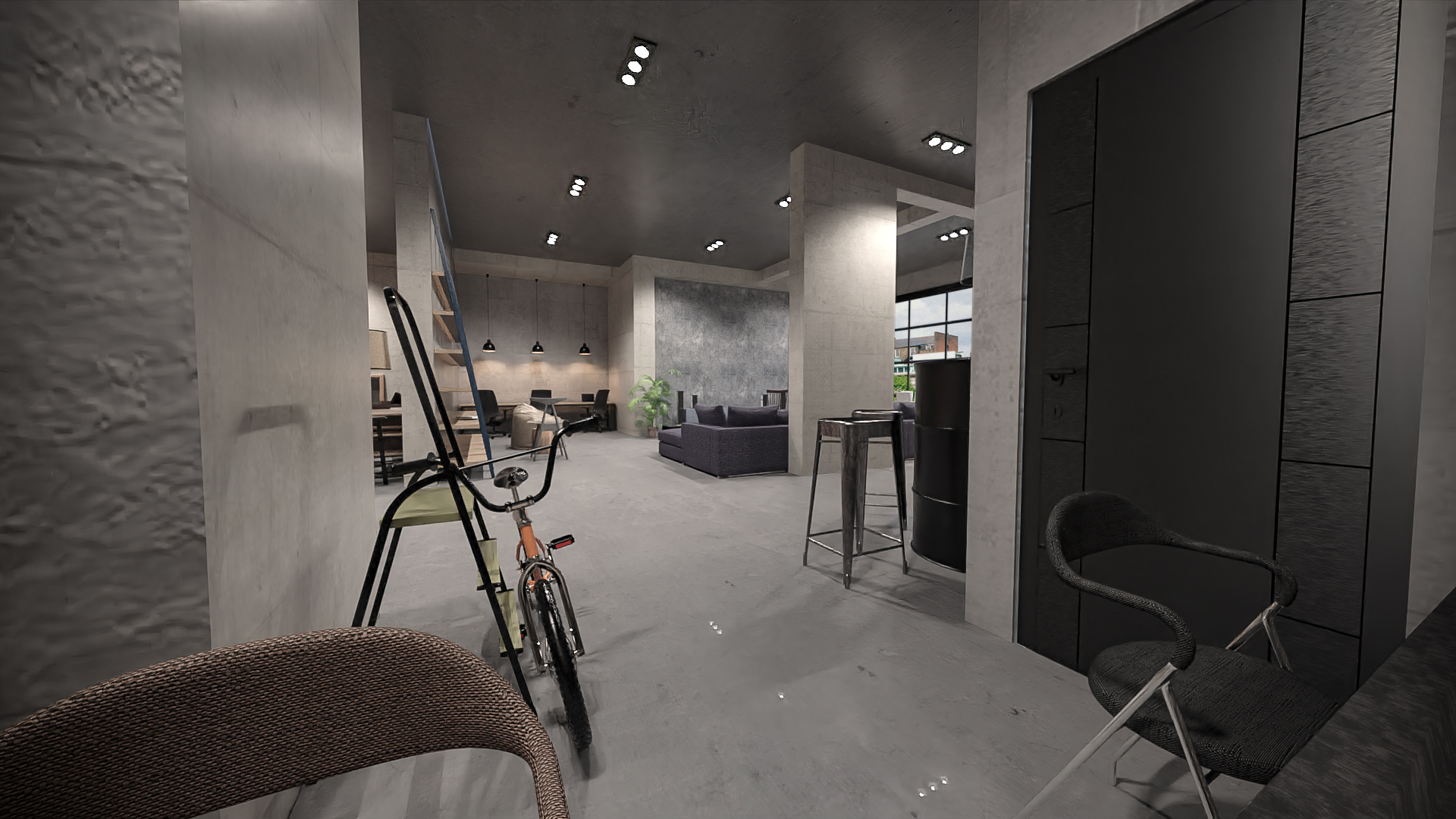 Contemporary Office Space | Daz 3D