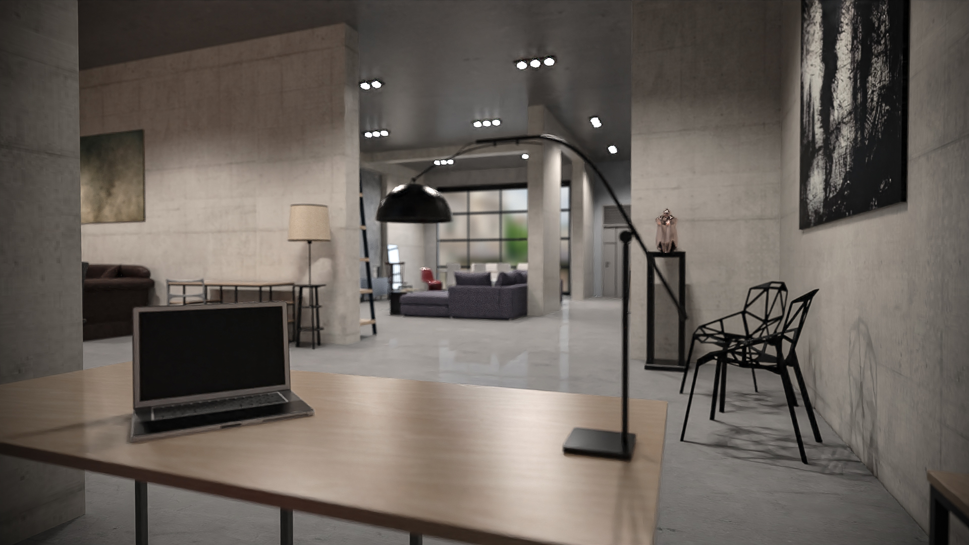 Contemporary Office Space | Daz 3D
